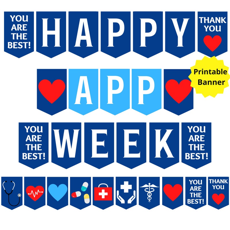 Happy App Week Banner - Etsy