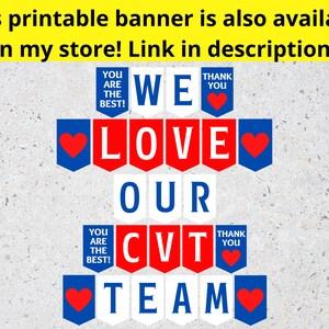CVT Week Printable Banner Cardiovascular Professionals Sign - Etsy