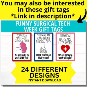 Surgical Scrub Tech Printable Banner, Happy Surgical Scrub Tech Week ...