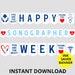 Respiratory Care Week Printable Banner, Happy Respiratory Therapist ...