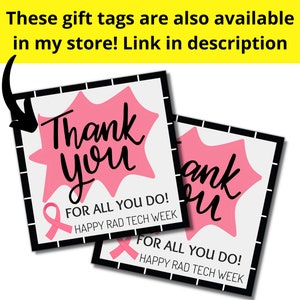 Radiologic Tech Week Printable Sign, Radiology Tech Week Banner, Rad ...