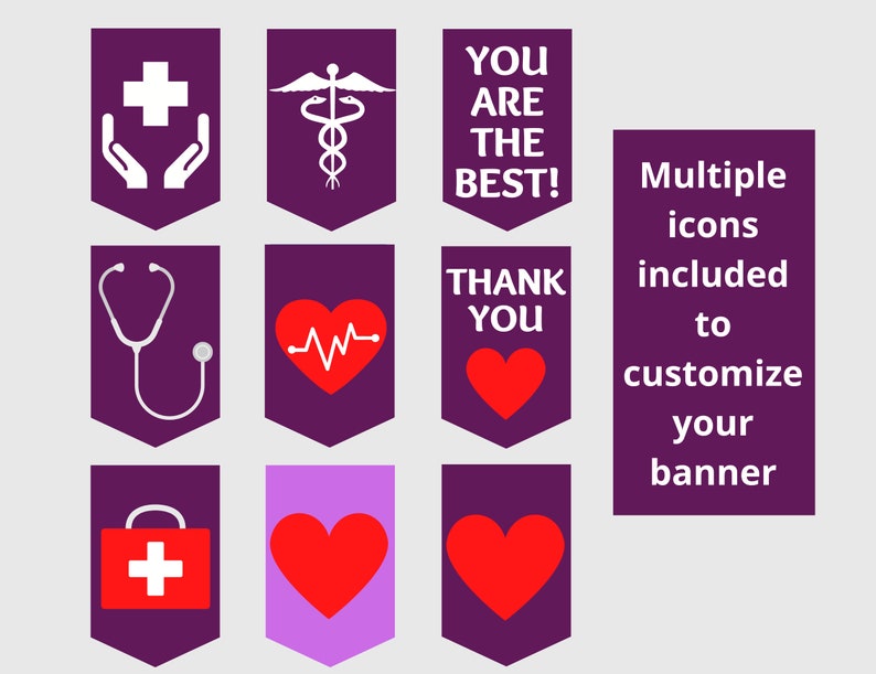 Nurses Week Printable Banner, Happy Nurses Week Sign, Nurse ...