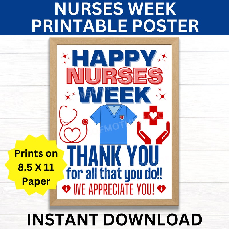 Happy Nurses Week - Etsy