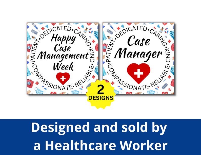 Case Management Week Printable Gift Tags, Happy Case Manager Week Gift ...
