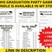 Happy Graduation Printable Banner, Happy Graduation Sign, Graduation ...
