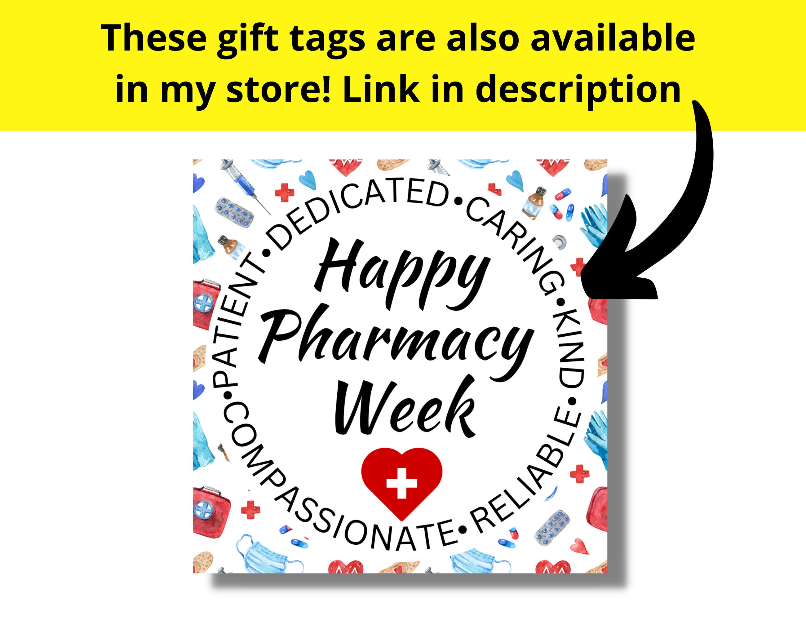Pharmacy Week Printable Poster, Happy Pharmacy Week Sign, Pharmacist ...