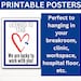 Phlebotomist Week Printable Poster Bundle, Phlebotomy Week Signs ...