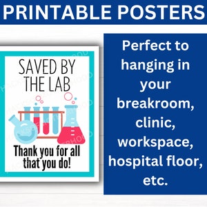 Funny Lab Week Printable Bundle, Medical Laboratory Professionals Week ...