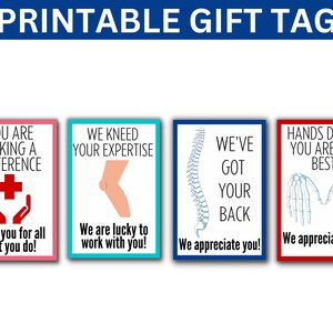 Funny Orthopedics Appreciation Gift Tags, Ortho Nurse Week, Sports ...