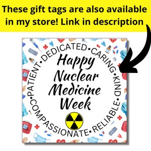 Nuclear Medicine Week Printable Poster, Happy Nuclear Medicine Week ...