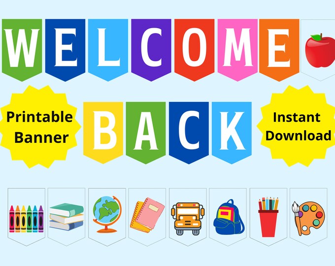 Printable Animal Print Welcome Banner Editable Bulletin Board Banner K ...