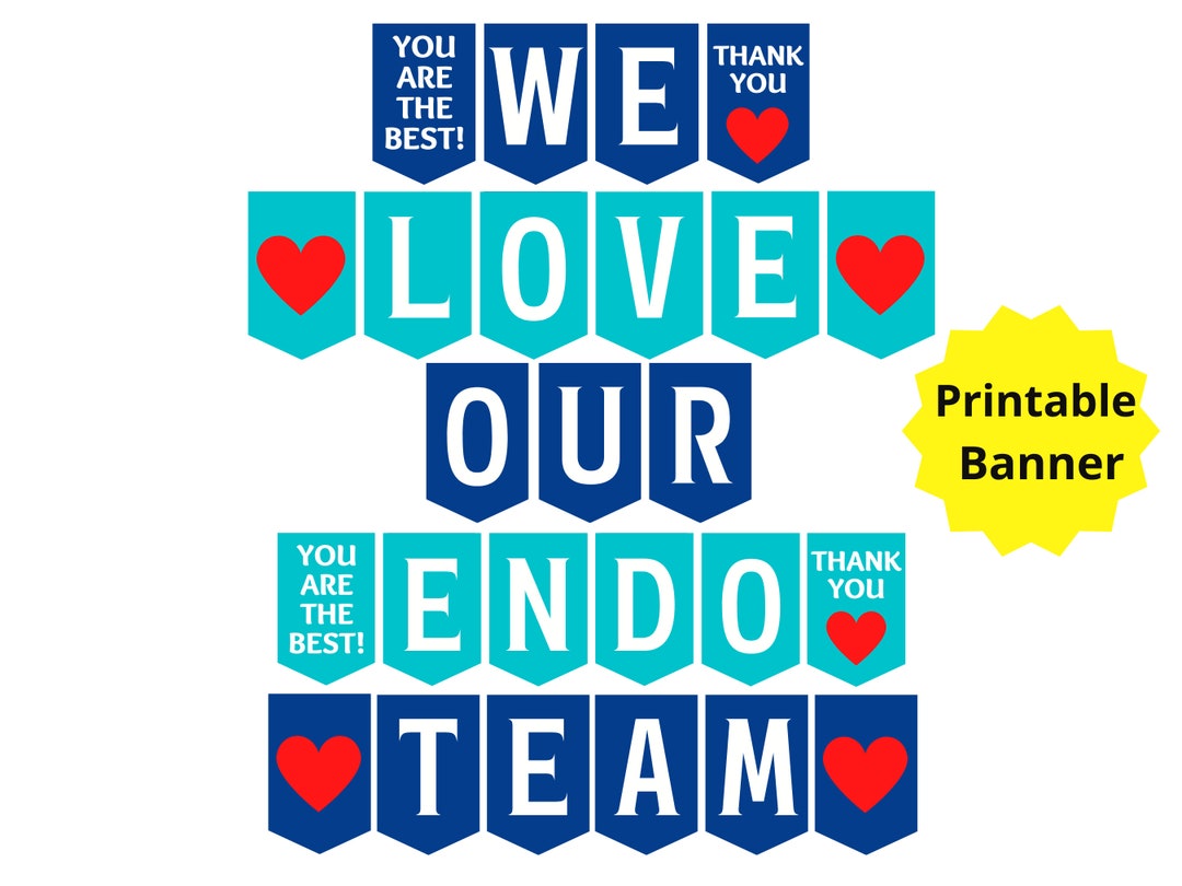 Happy GI Week Printable Banner, Endoscopy Team, Endoscopy Nurse Gift ...