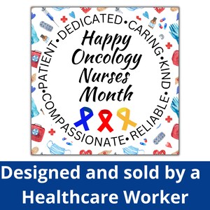 Oncology Nurse Month Printable Gift Tags, Oncology Nurses Gift Tags ...