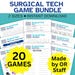 Surgical Scrub Tech Game Bundle, Surgical Technologist Week, Surgical ...