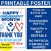 Sonography Month Printable Poster, Ultrasound Tech, Sonographer ...