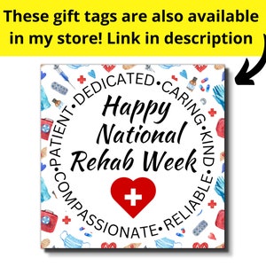 National Rehab Week Printable Banner, Happy Rehabilitation Week Sign ...