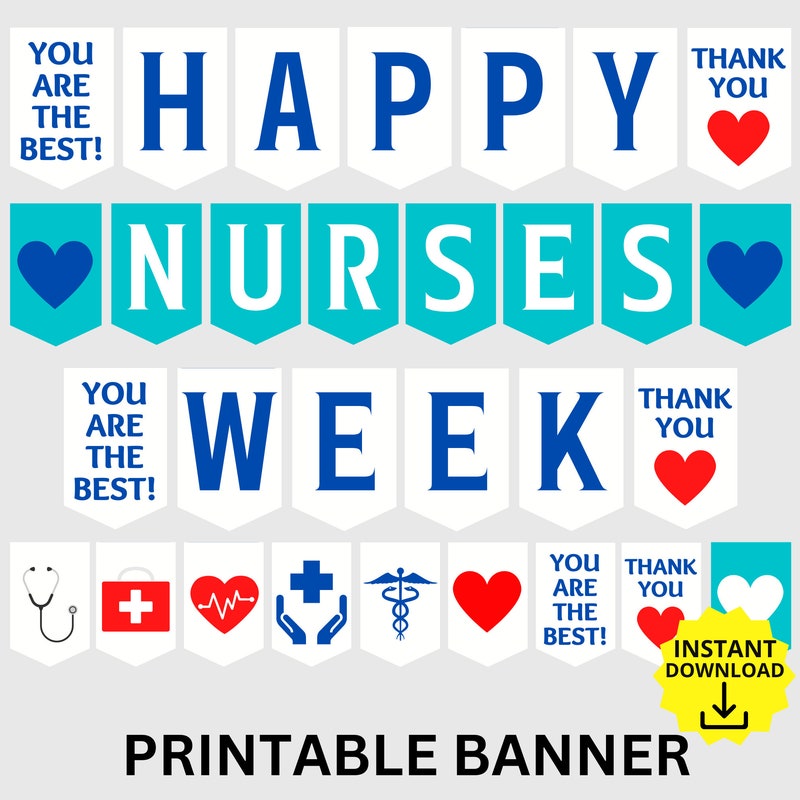 Happy Nurses Week Signs - Etsy