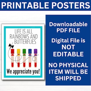 Phlebotomist Week Printable Poster Bundle, Phlebotomy Week Signs ...