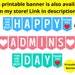 Administrative Professionals Day Printable Poster, Administrative ...