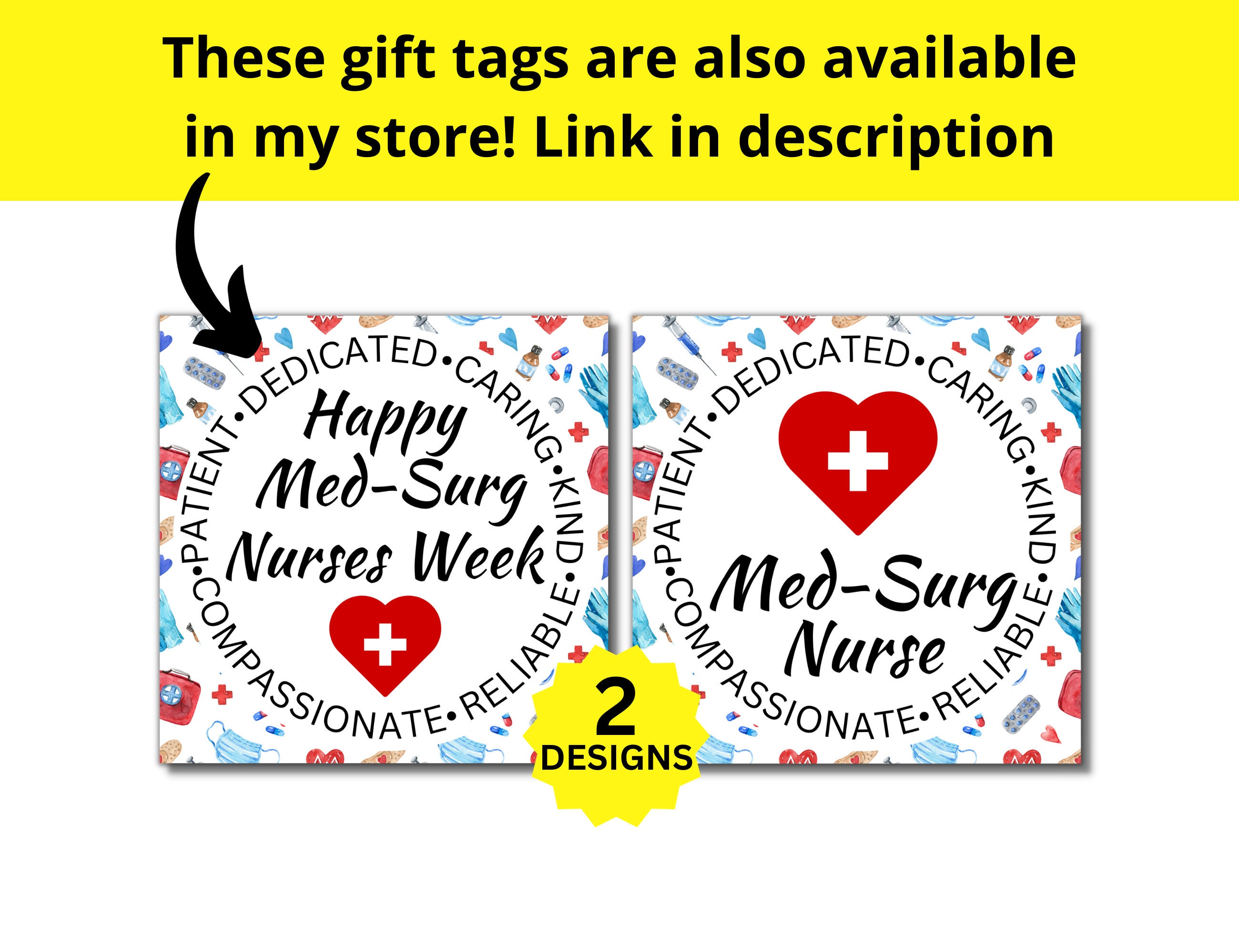 Medical Surgical Nurses Week Printable Poster, Med-surg Nurses Week ...