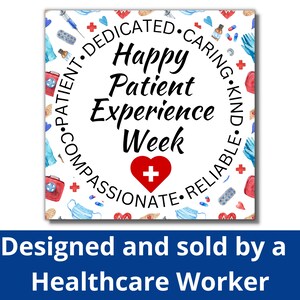 Patient Experience Week Printable Gift Tags, Healthcare Worker ...