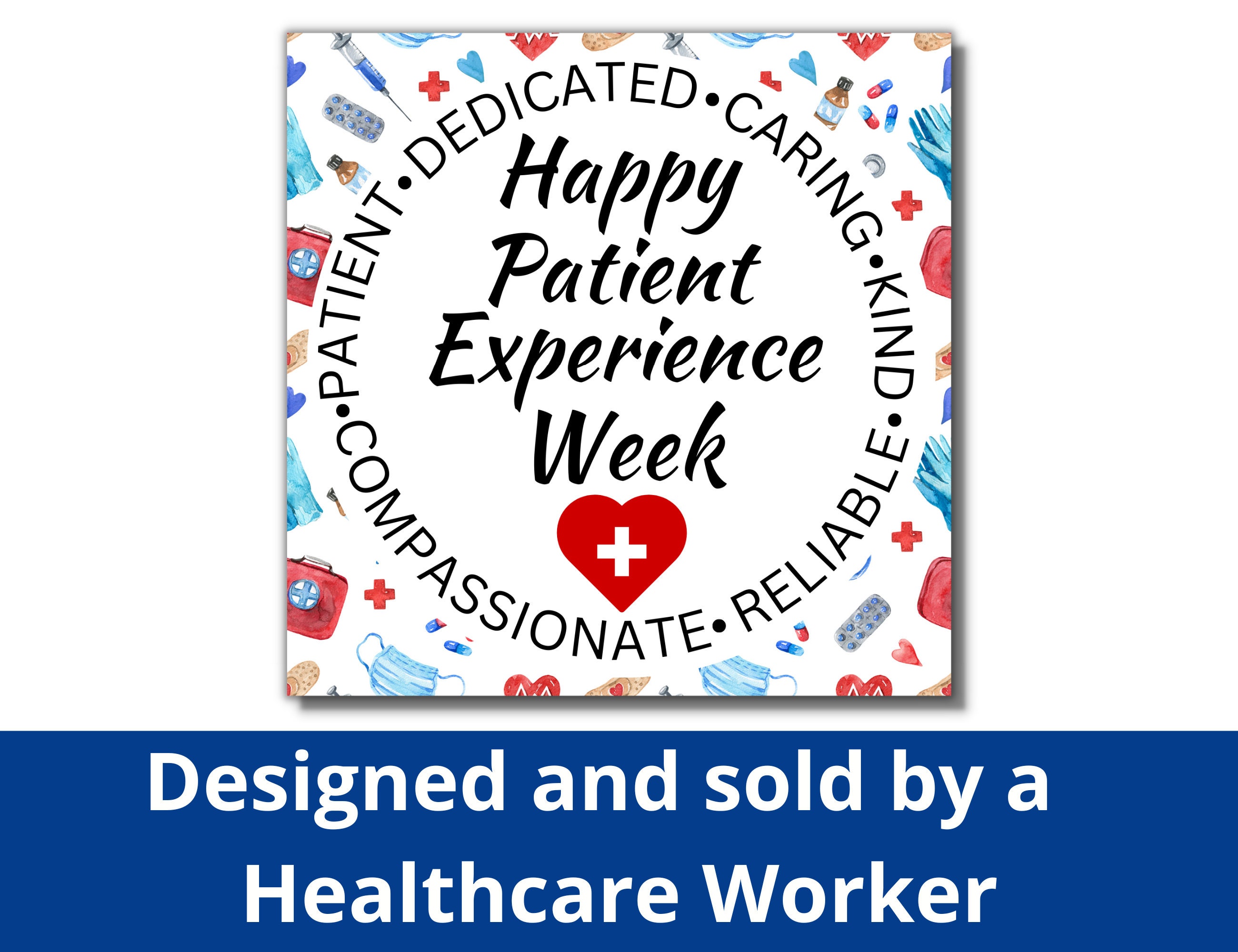 Patient Experience Week Printable Gift Tags, Healthcare Worker ...