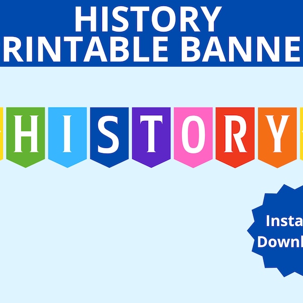 History Classroom - Etsy