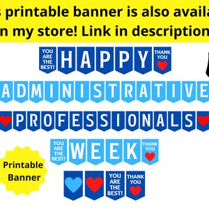 Administrative Professionals Printable Gift Tag, Administrative ...