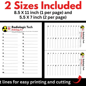 Rad Tech Week Printable Bundle, Radiologic Tech Week Banner, Rad Tech ...
