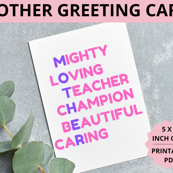 Acrostic Poem - Etsy