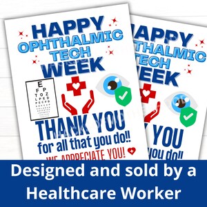 Ophthalmic Tech Printable Poster, Ophthalmic Tech Gift, Ophthalmology ...
