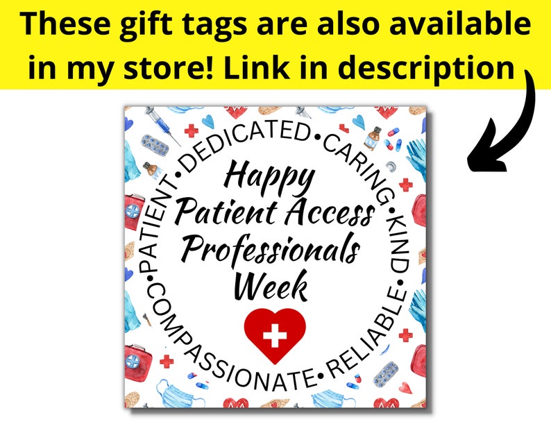 Patient Access Week Printable Banner, Patient Access Professionals Week ...