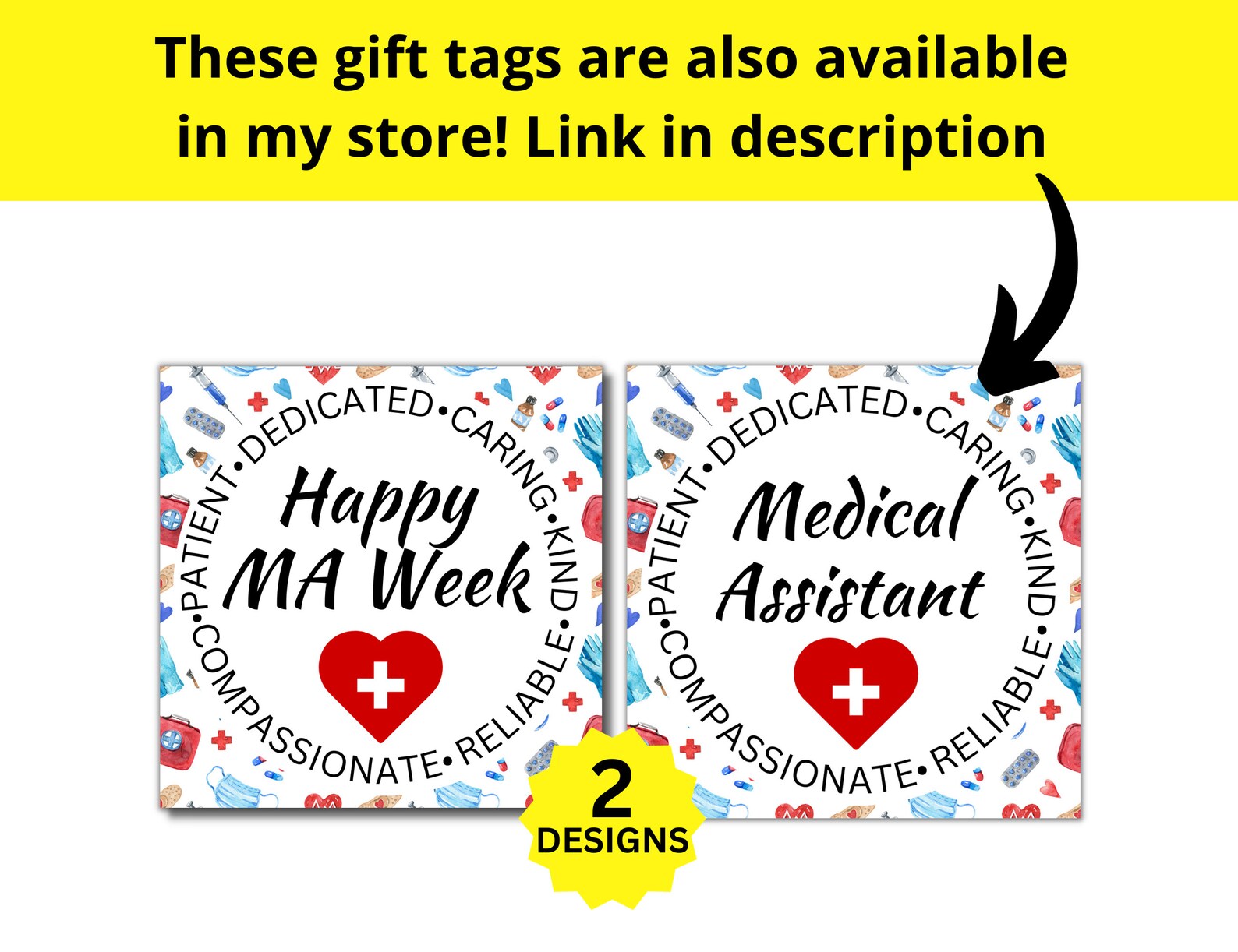 Medical Assistant Week Printable Poster, Happy MA Week Sign, Medical ...