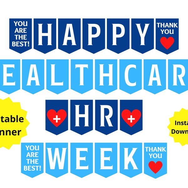 Healthcare Week Sign - Etsy UK