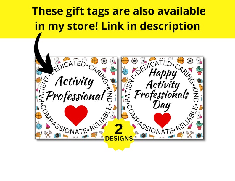 Activity Professionals Day Printable Poster, Activity Professionals ...