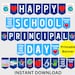 School Principal Day Printable Banner, School Principal Day Sign ...