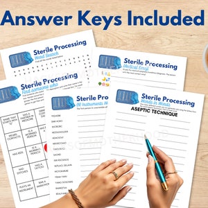 Sterile Processing Week Printable Bundle, SPD Week, Central Service Week, Sterile Processing ...
