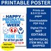 Perinatal Nurses Week Printable Poster, Perinatal Nurse Week Sign ...