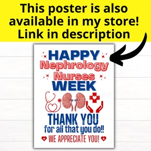 Nephrology Nurses Week Printable Gift Tags, Nephrology Nurses Week ...