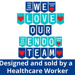 Happy GI Week Printable Banner, Endoscopy Team, Endoscopy Nurse Gift ...