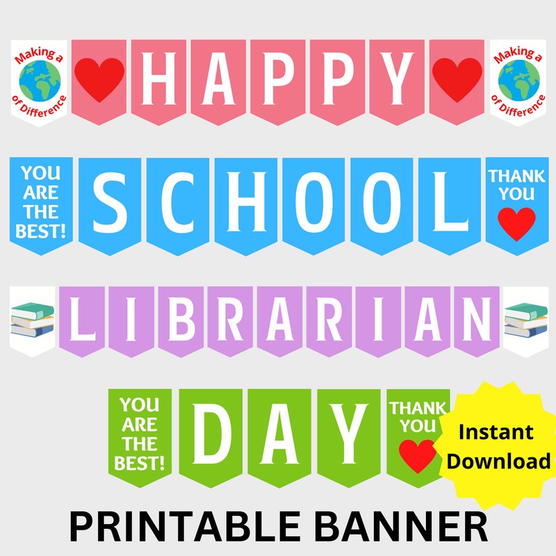 Librarian Poster - Etsy