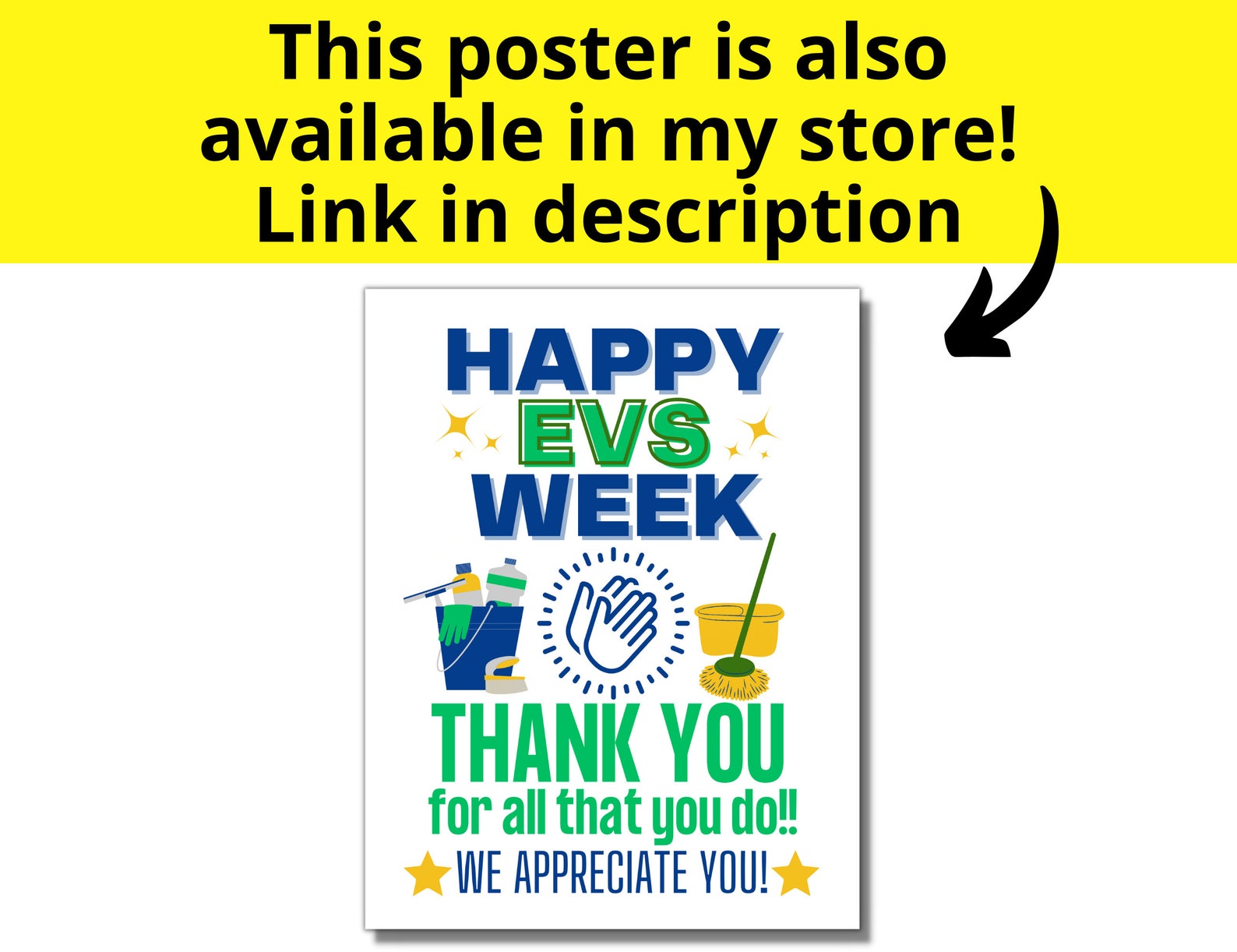 Happy Environmental Services Week Printable Banner, Environmental ...