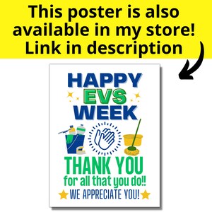 Happy Environmental Services Week Printable Banner, Environmental ...