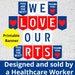 Respiratory Care Week Printable Banner, We Love Our Respiratory ...