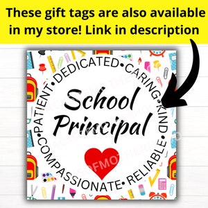 School Principal Day Printable Bundle, School Principal Day Sign ...
