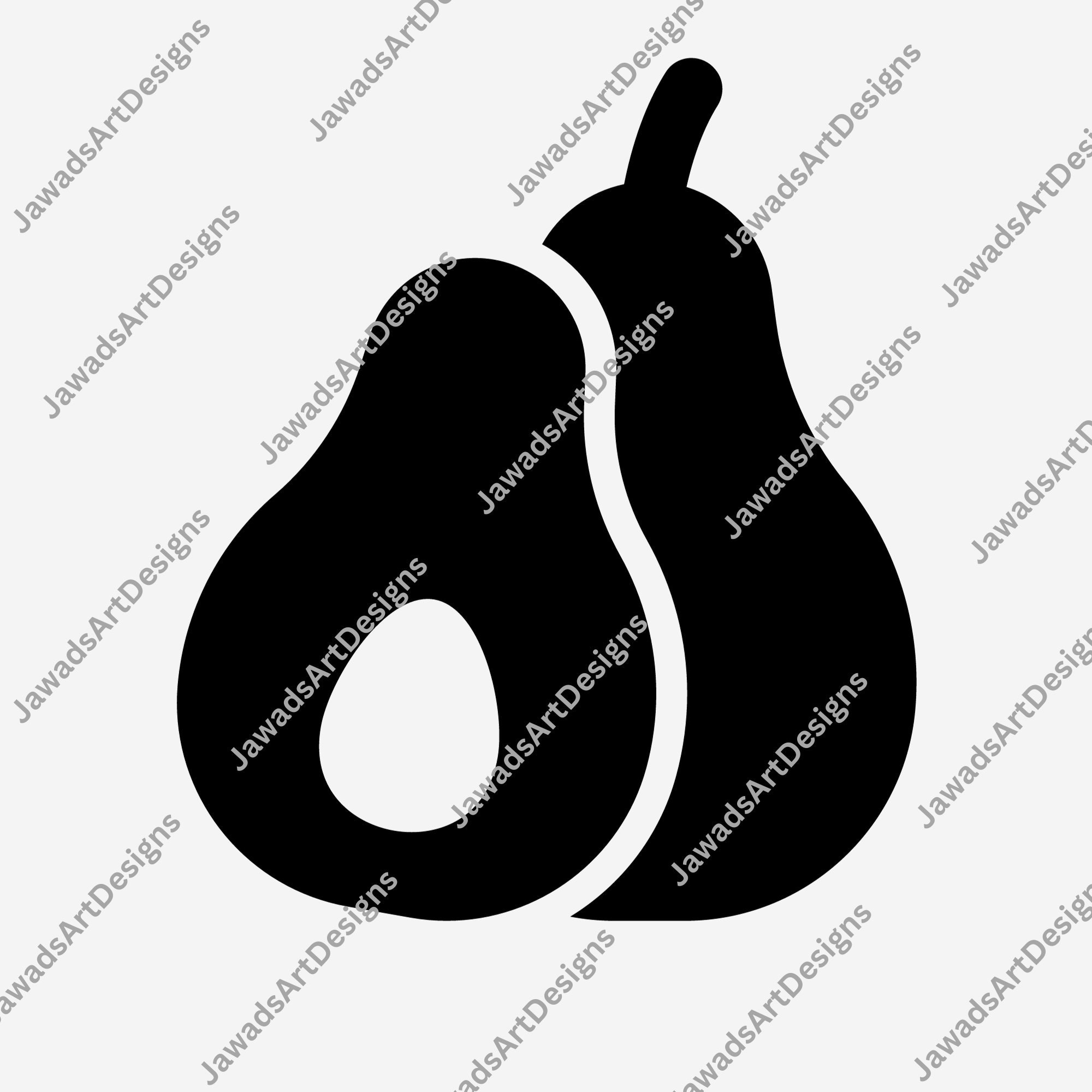Archivo SVG aguacate, Clipart fruta Svg, Archivos cortados para ...