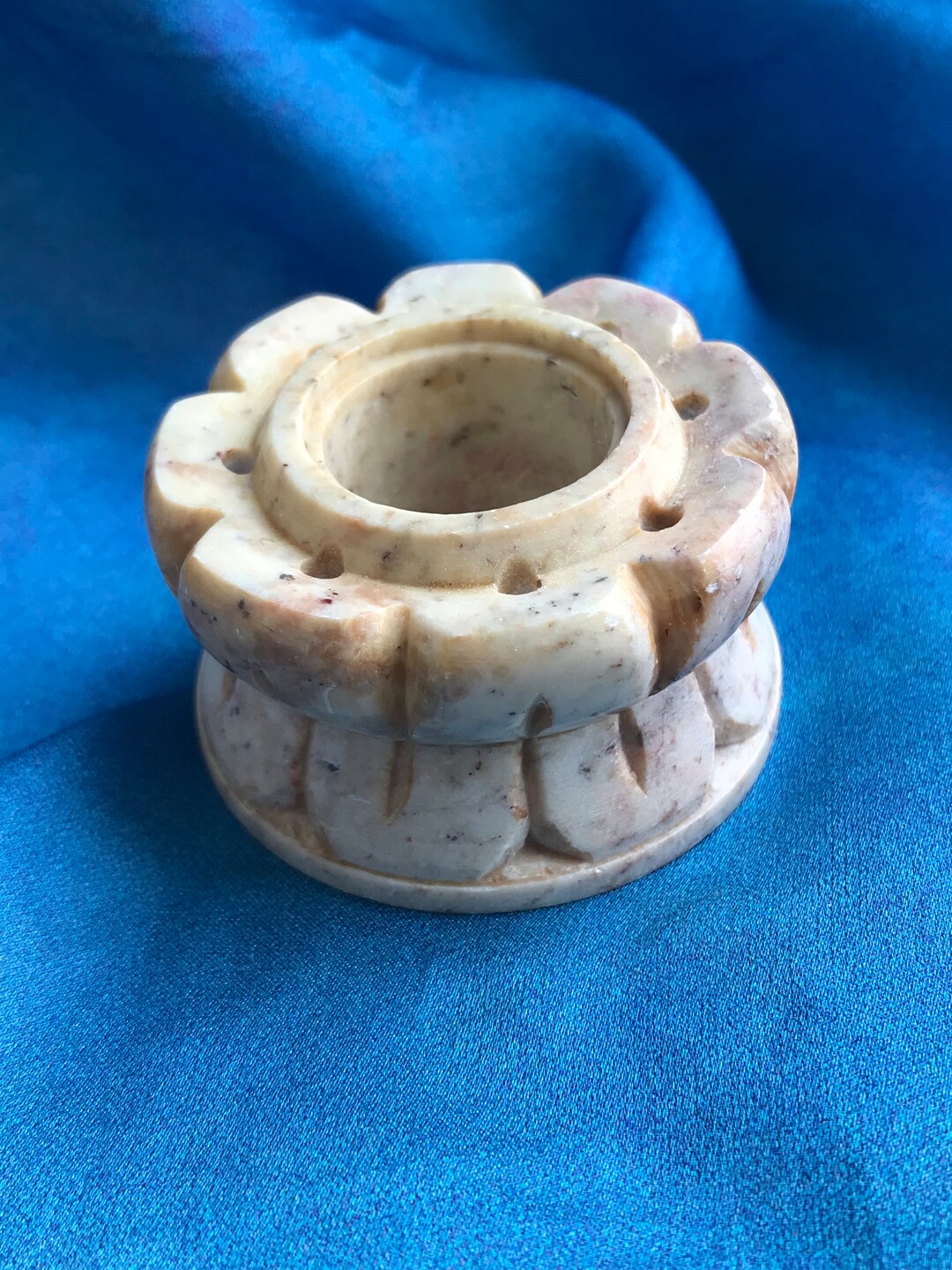 Vintage Stone Candlestick. Marble Candle Holder. Stone Candle Holder in ...