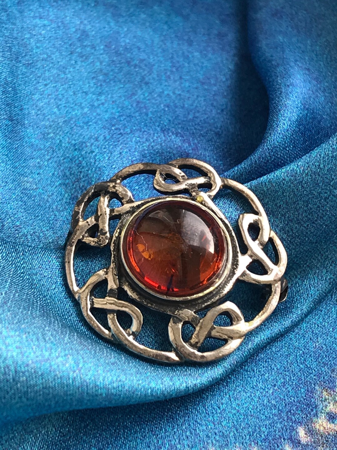 Vintage Celtic Knot Brooch, a Symbol of Endless Love Brooch. - Etsy