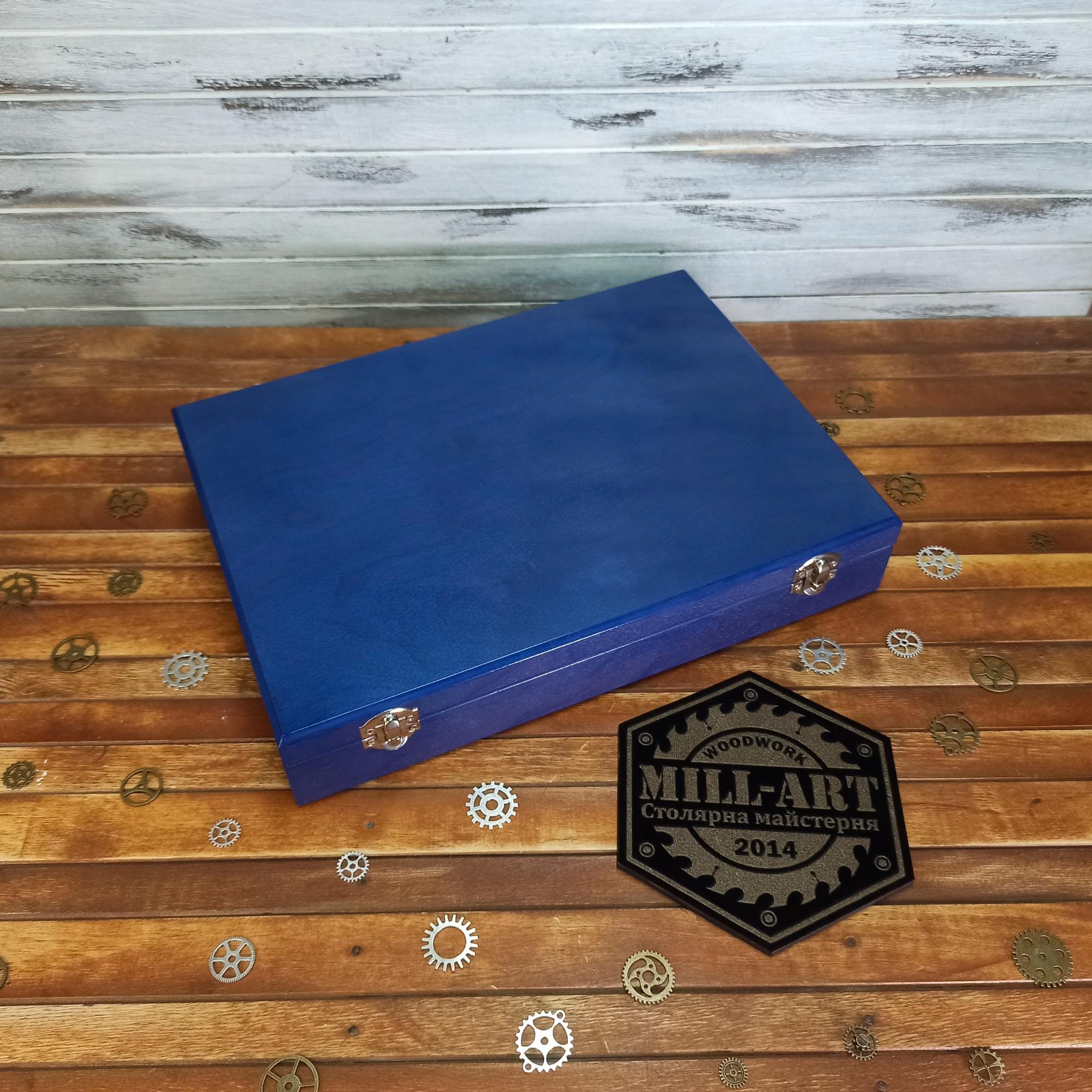 Wooden A4 Size Box, Wood Box for Paper Documents, Storage Box, Keepsake ...