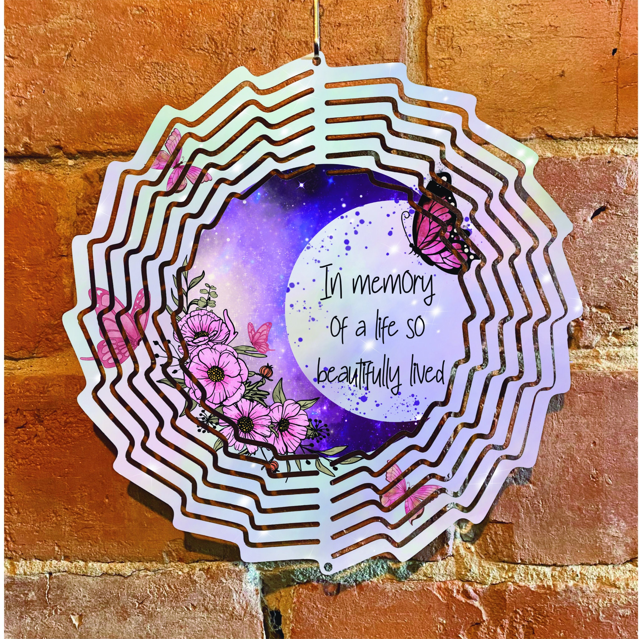 Double-sided Memorial Wind Spinners - Etsy